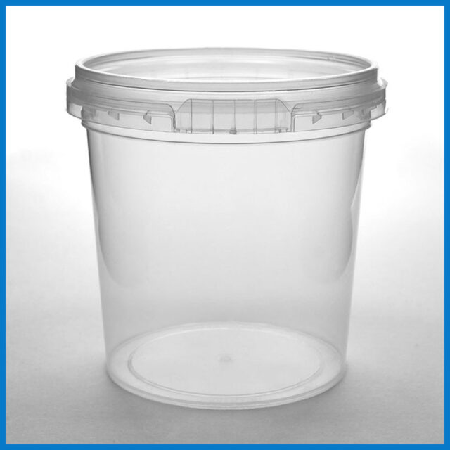 Graham Tyson | 155ml Clear Tamper Evident Tub and Lid