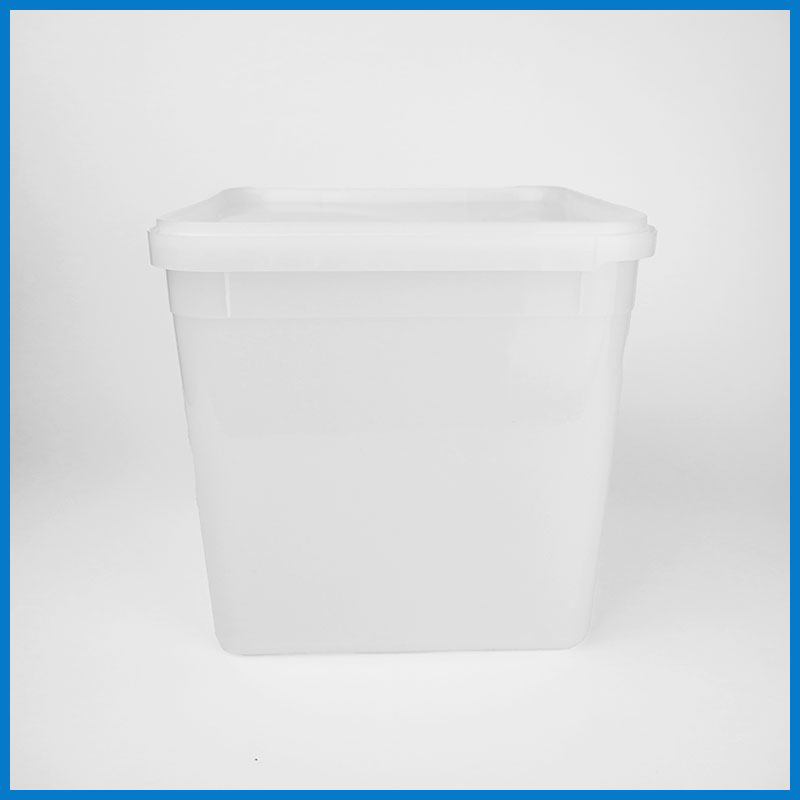 Graham Tyson | 4 Litre Square Tamper Evident Natural Tub