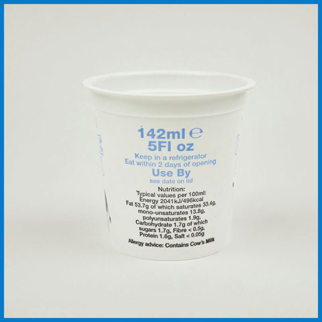 Graham Tyson | 140ml Double Cream Pot - 71mm neck